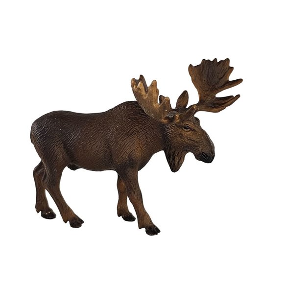 schleich | Toys | Schleich Moose Male Bull 431 Animal Figure Toy ...